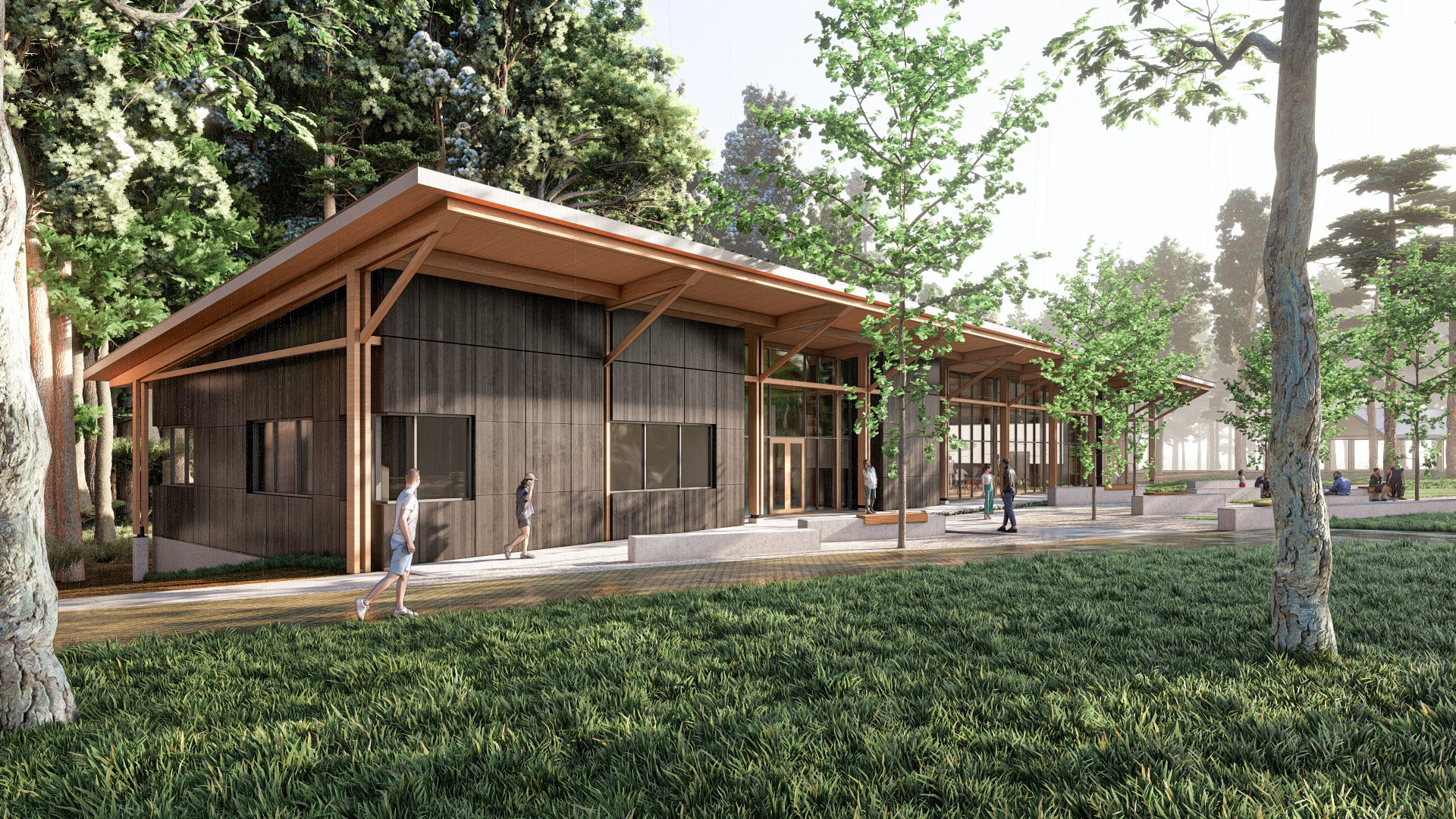 NC State University Schenck Forest Multipurpose Building Study