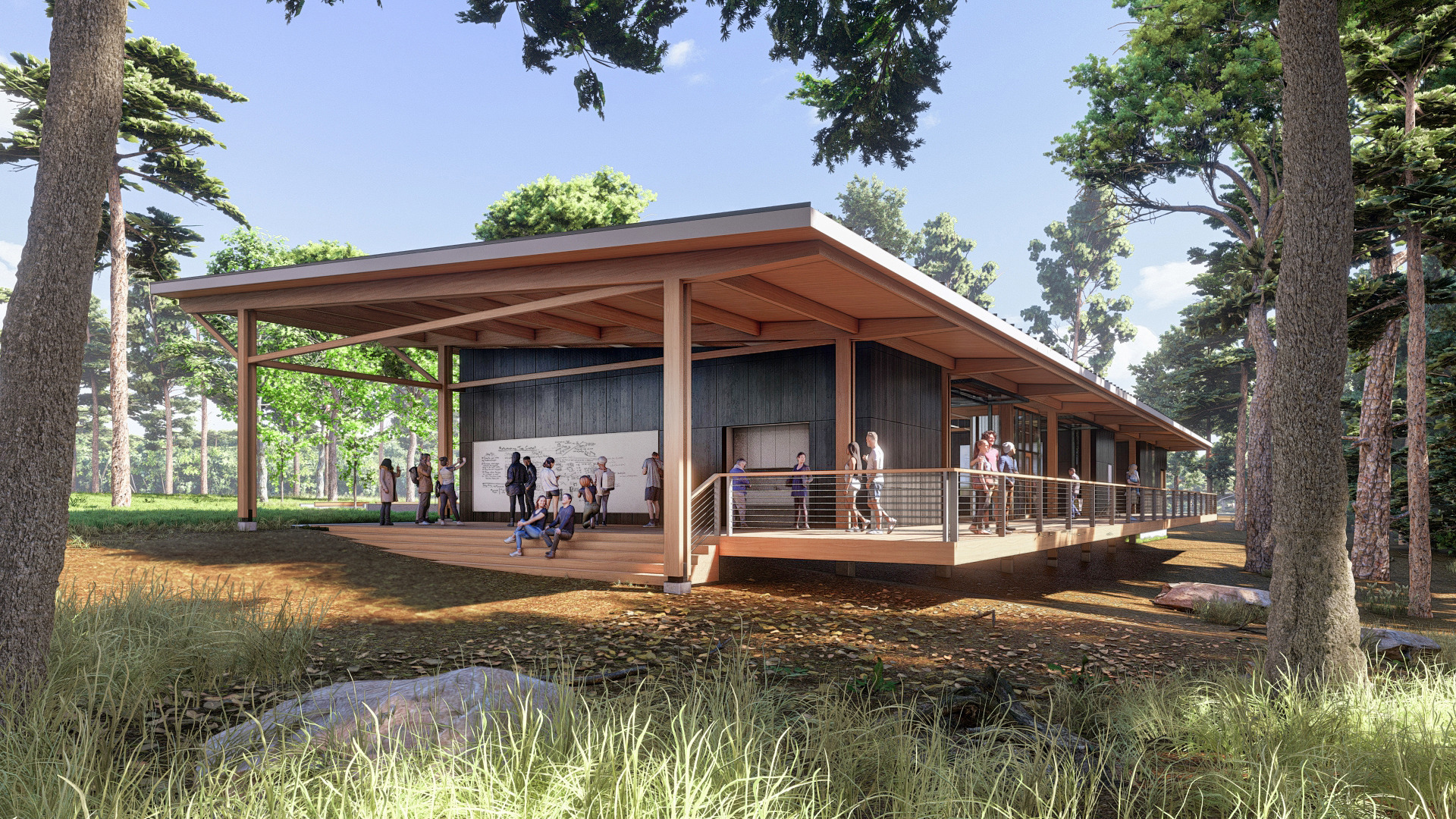 NC State University Schenck Forest Multipurpose Building Study