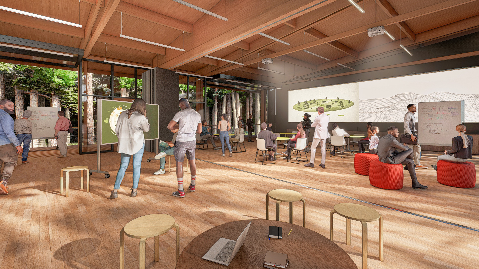 NC State University Schenck Forest Multipurpose Building Study